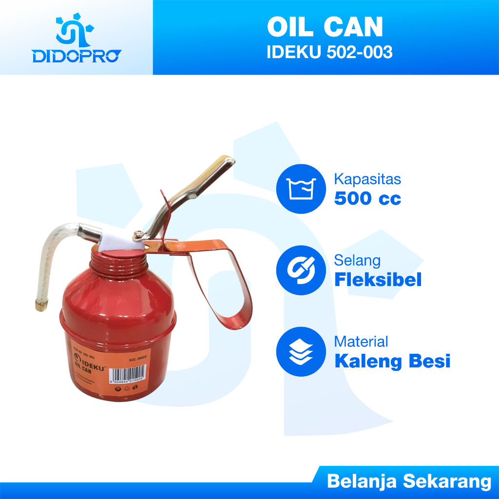 Jual OIL CAN KALENG 500CC - BOTOL POMPA SEMPROT OLI 500 CC - OLI CAN ...