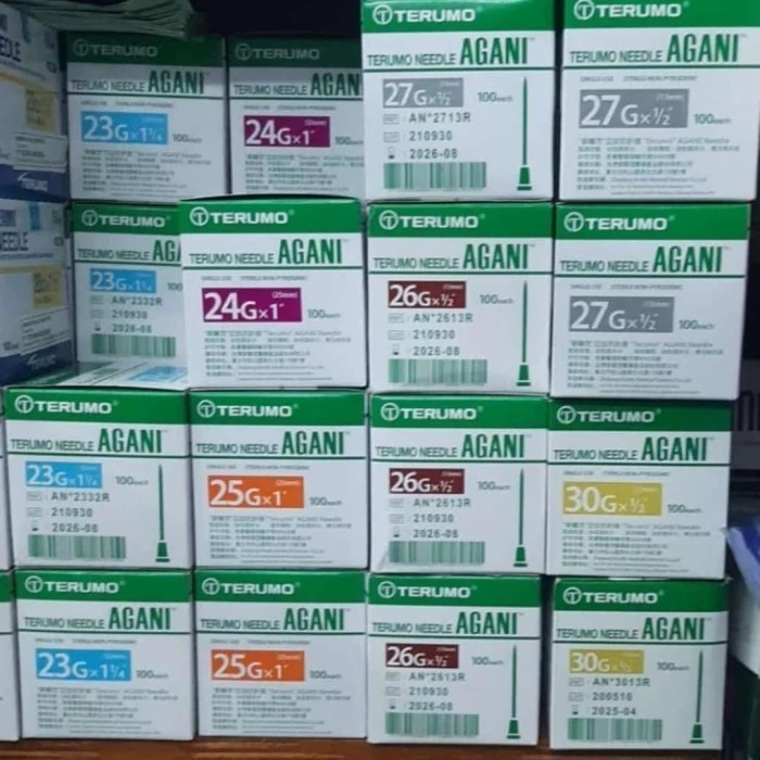 Jual Needle Terumo Agani 18g 20g 23g 27g 30g 24g 25g 26g Jarum Nedlee Agani | Shopee Indonesia
