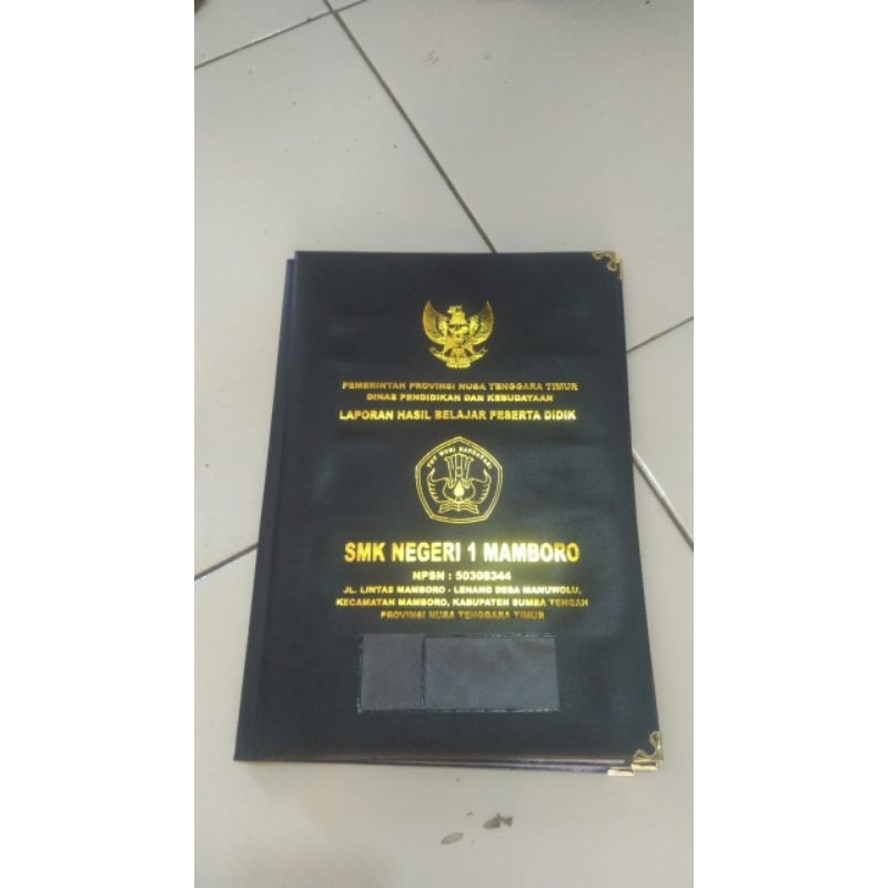 Jual Map rapor custom k13 kurmer per 100 pcs | Shopee Indonesia