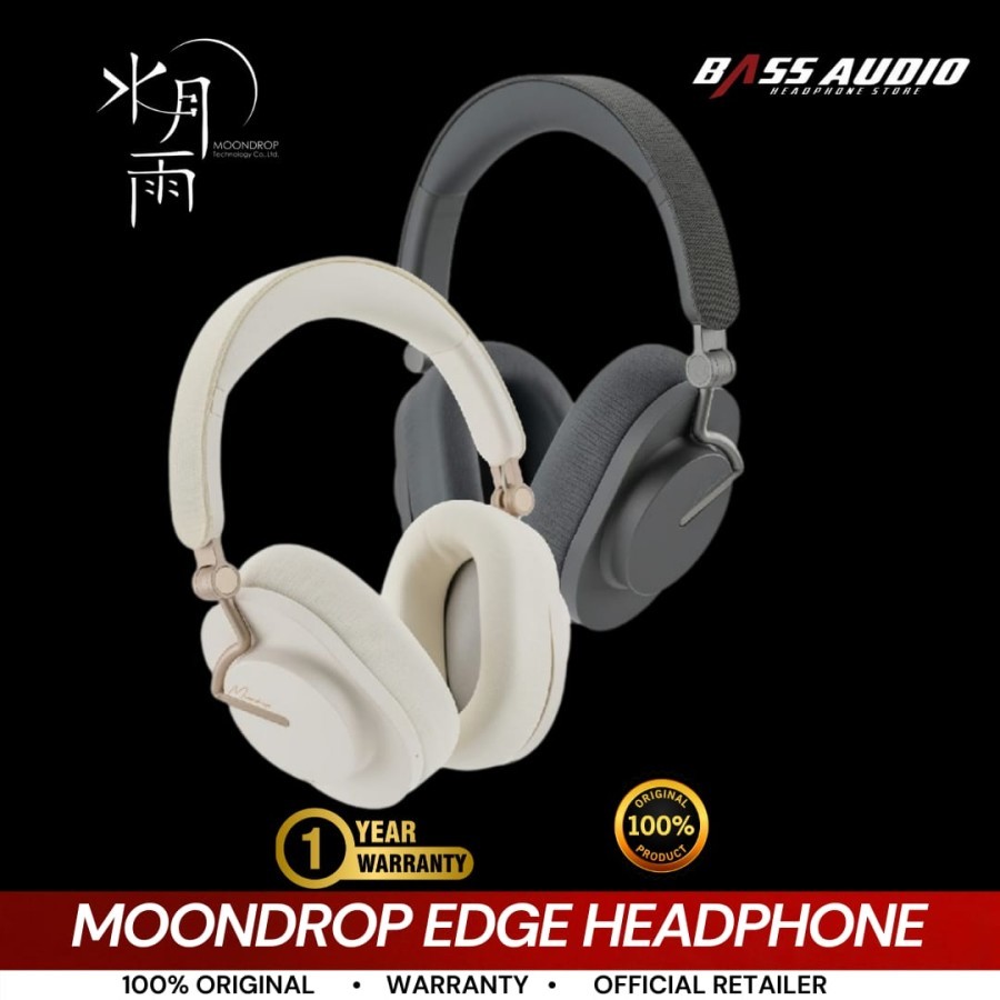 Jual Moondrop EDGE 40mm Dynamic Driver Portable Wireless Headphone ...
