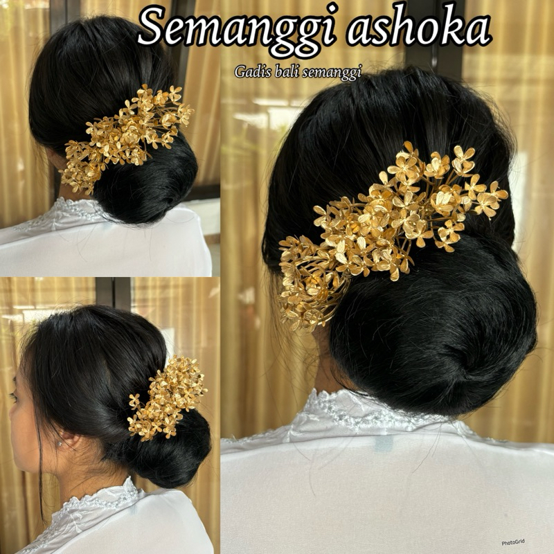 Jual semanggi asoka/ bunga sanggul/ semanggi kain | Shopee Indonesia