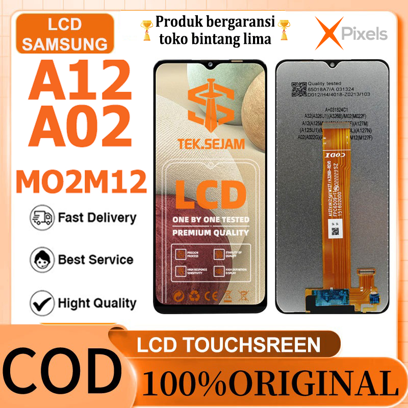 Jual Lcd Samsung A12/A02/M02/M12/A32 5G original 100% full set ...