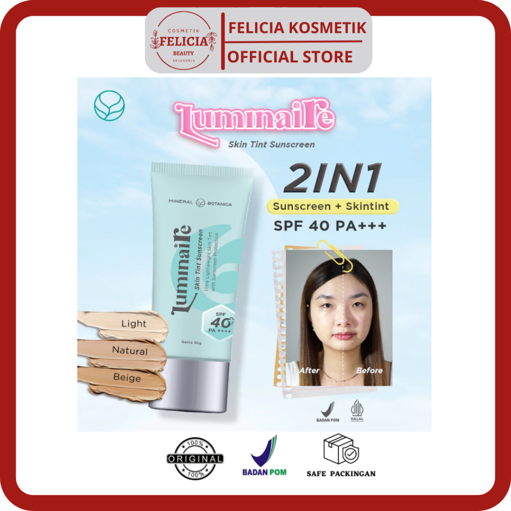 Jual [EXCLUSIVE LAUNCH] NEW! MINERAL BOTANICA 30GR Luminaire Tinted ...