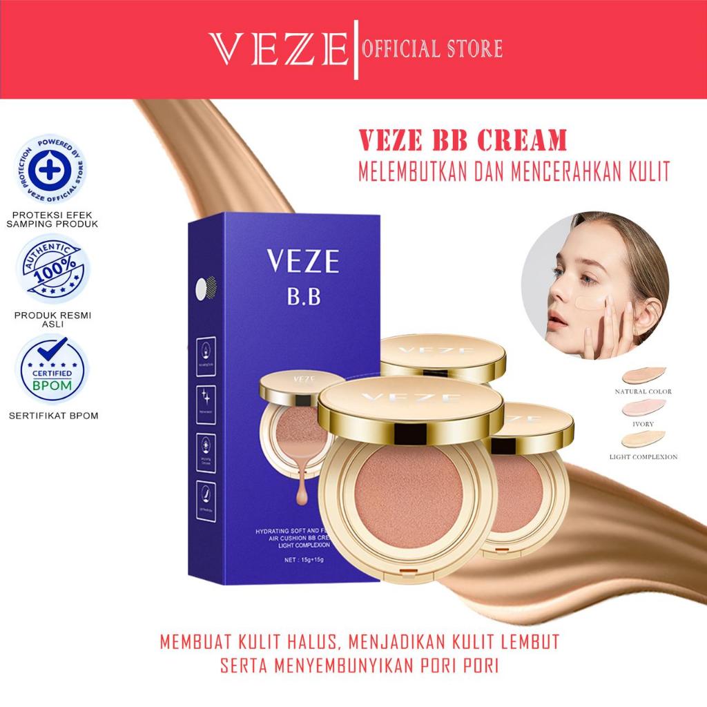 Jual [BPOM] - Veze Hydrating Soft And Flawless Air Cushion BB Cream ...