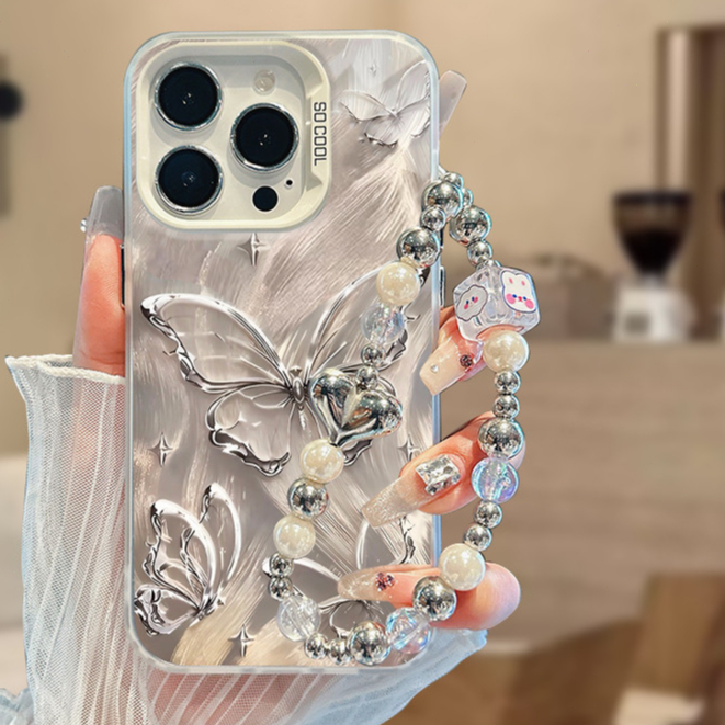 Jual CasingLucky Case Unik 3D KupuKupu Untuk iPhone SE3 Plus 11 6s ...