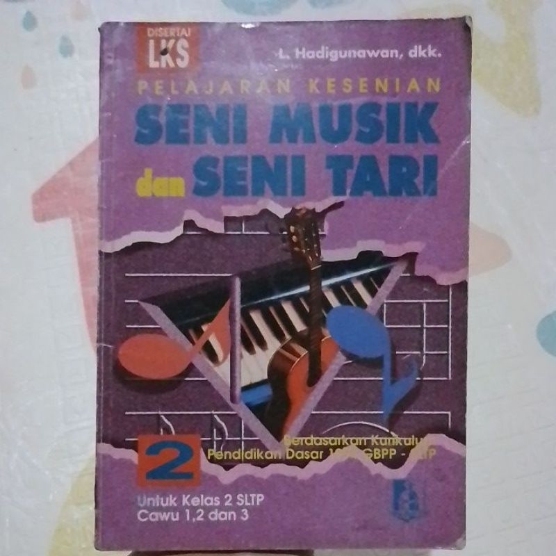 Jual Buku Pelajaran Kesenian Seni Musik dan Seni Tari Untuk Kelas 2 ...