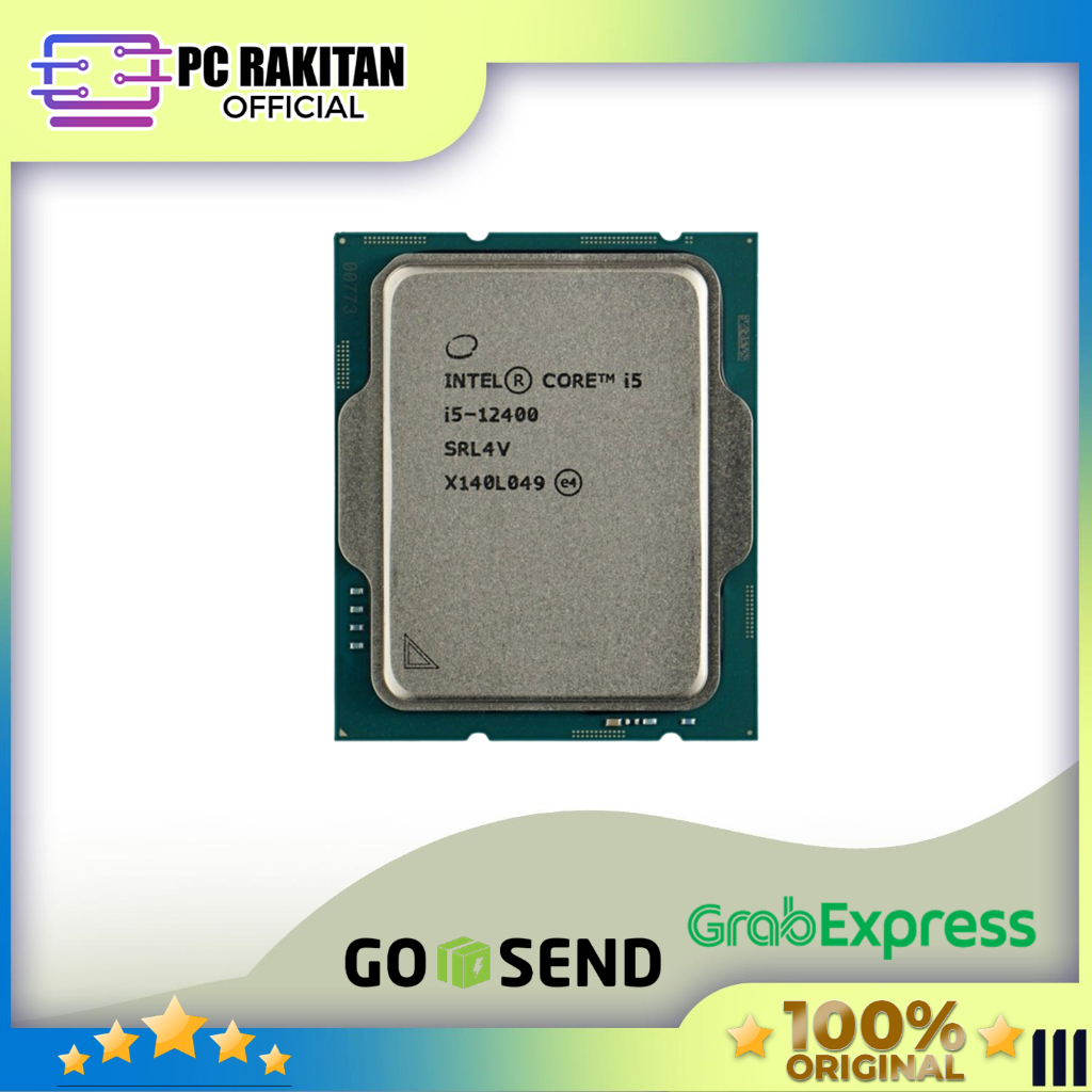 Jual INTEL PROCESSOR I5 12400 LGA1700 1YT | Shopee Indonesia