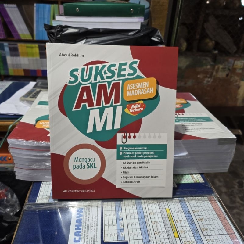 Jual Buku Sukses AM MI 2025 ASESMEN MADRASAH EDISI TERBARU 2025 ERLANGGA MENGACU PADA SKL ...