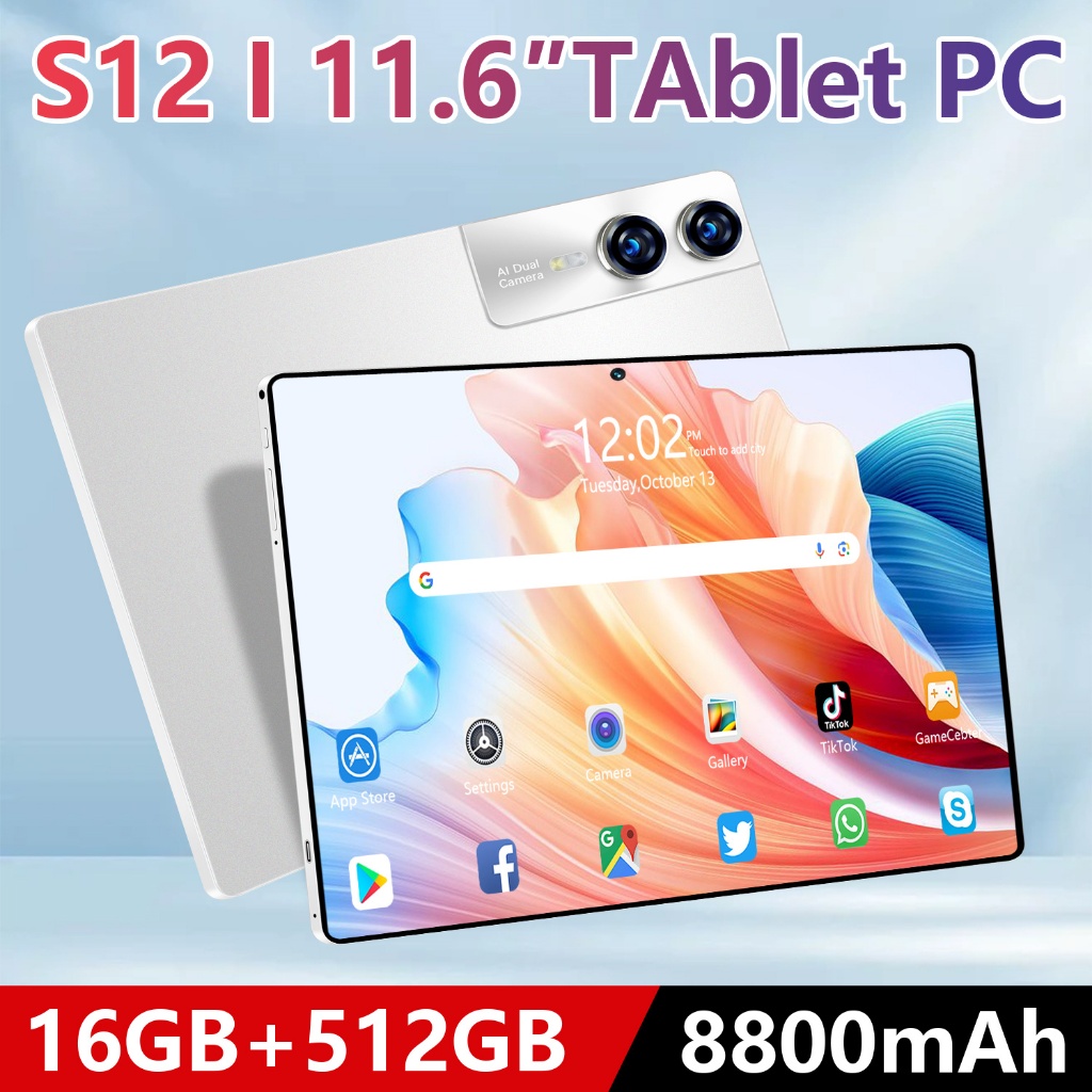 Jual 【Garansi 100% ori】Hancdon Tablet S12 (16GB+1024GB) 11.6inch"lPs ...