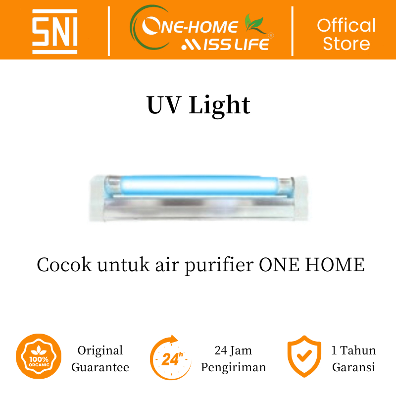 Jual MISS LIFE Lampu UV Air Purifier, Sinar Ultraviolet untuk Sterilisasi Udara, Efektif ...
