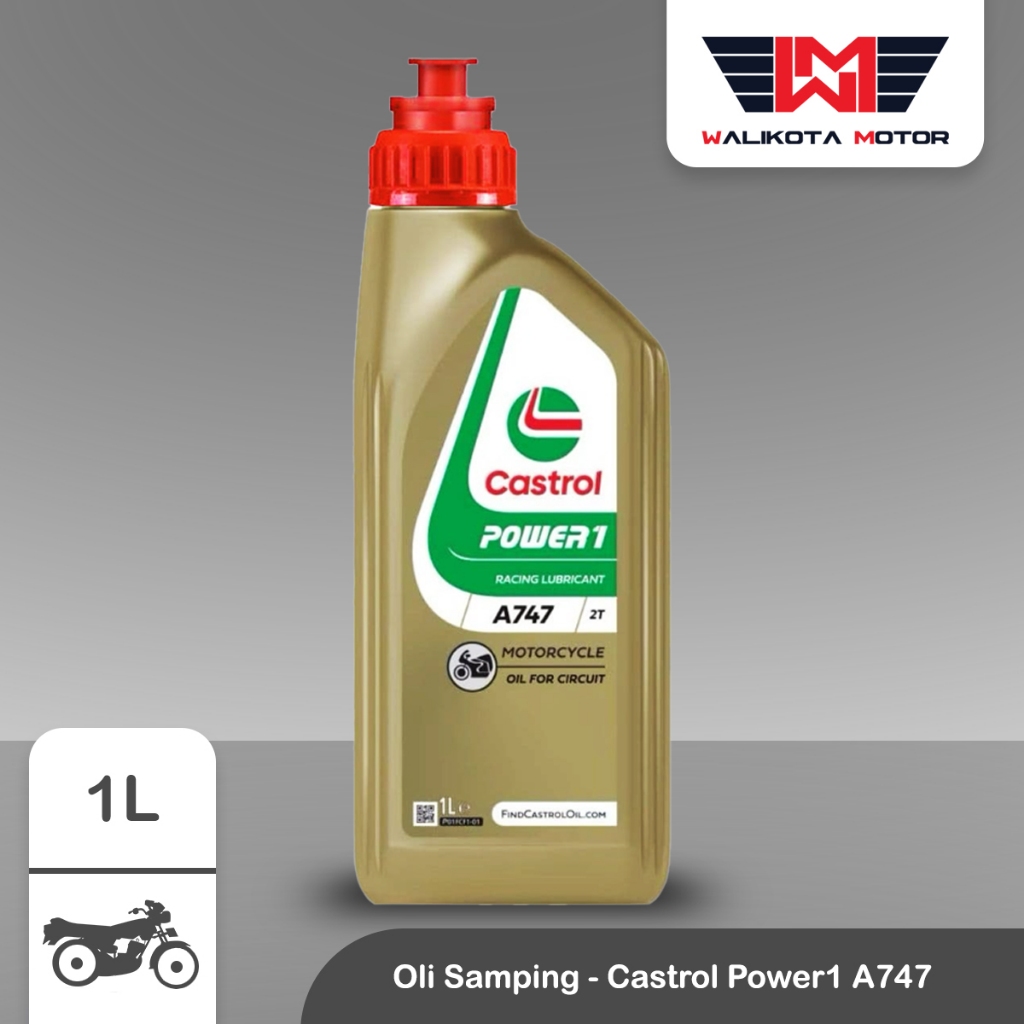 Jual Castrol POWER1 A747 Oli Samping Motor 2TAK Premium Original ...