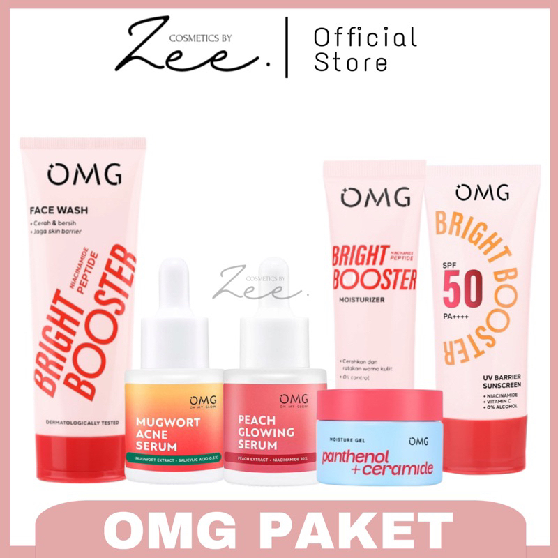 Jual OMG Oh My Glow | Paket Skincare Lengkap OMG | Paket Lengkap OMG ...