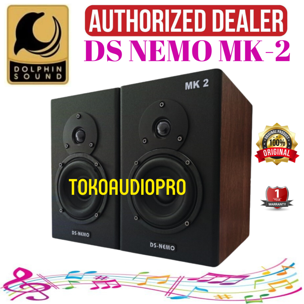 Jual Speaker Dolphin Sound DS-NEMO MKII 4-Inch Speaker Aktif DS Nemo ...