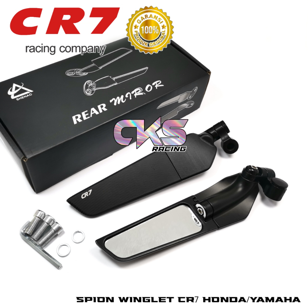 Jual Spion Winglet CR7 Bahan CNC Universal Motor Matic Bebek Beat Mio ...