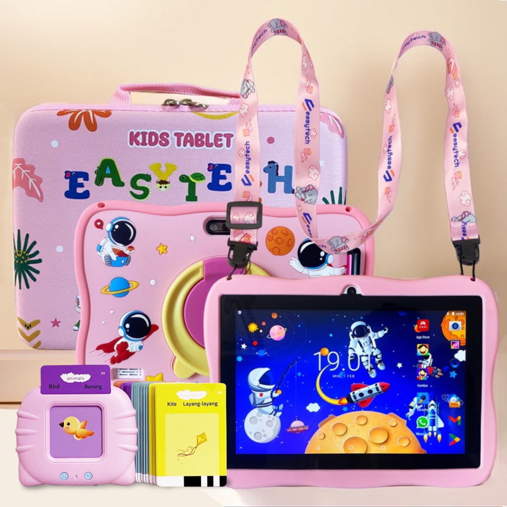 Jual EASYTECH BUNDLING Edition Tablet Study Kids E-18 IPS Screen 8 Inch ...