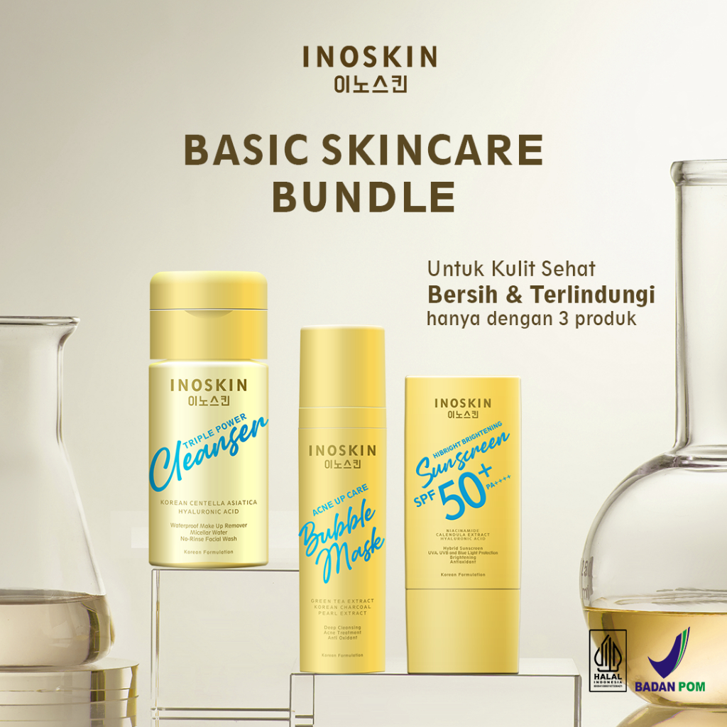 Jual Inoskin Basic Skincare Bundle | Shopee Indonesia
