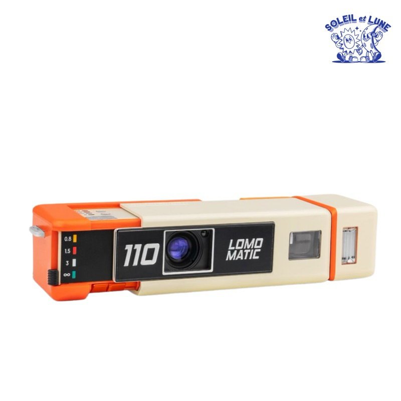 Jual Lomography Lomomatic 110 Camera & Flash Golden Gate Edition Film ...