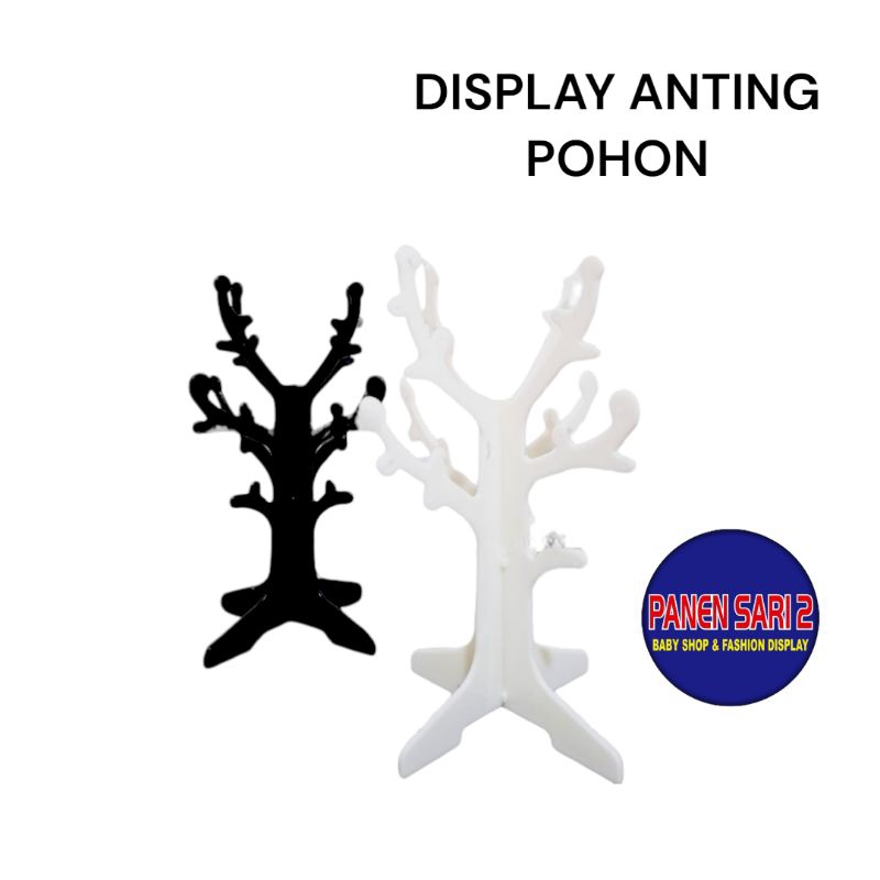 Jual Display Akrilik Anting Pohon/Display Aksesoris/Display Pajangan ...