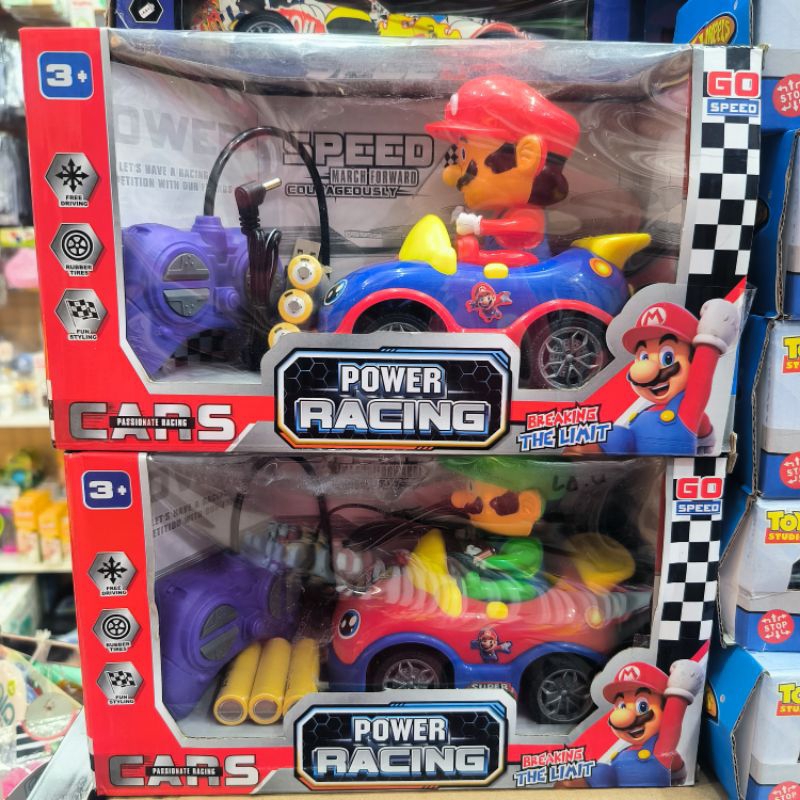 Jual mobil remote control / mobil RC Mario Bros / mobil cars | Shopee ...