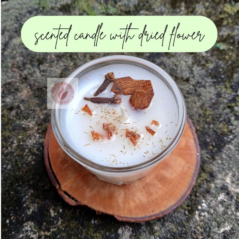 Jual BUY 5 GET 1 FREE Sovenir Lilin Aromaterapi Natural 50gr (dried ...