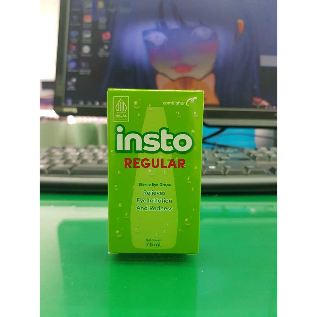 Jual INSTO REGULAR ( TETES MATA STERIL) BOTOL ISI 7.5 ML | Shopee Indonesia