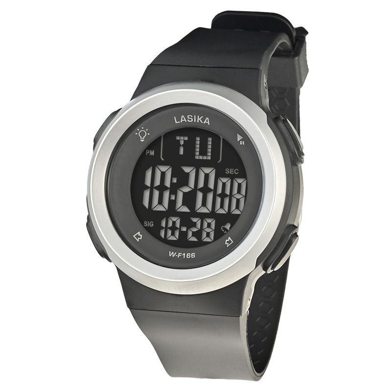 Jual Jam tangan pria digital bulat Lasika W-F166 (L8166) sporty dan ...