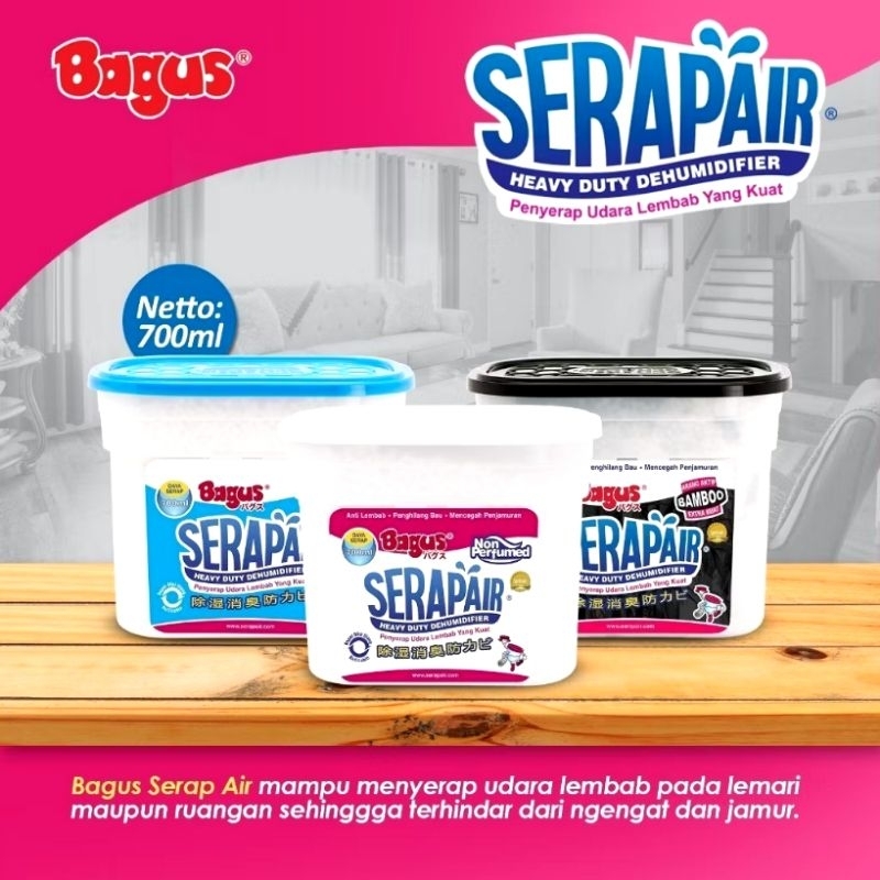 Jual Bagus Serap Air 700ml Heavy Duty Dehumidifier 700 ml | Shopee Indonesia