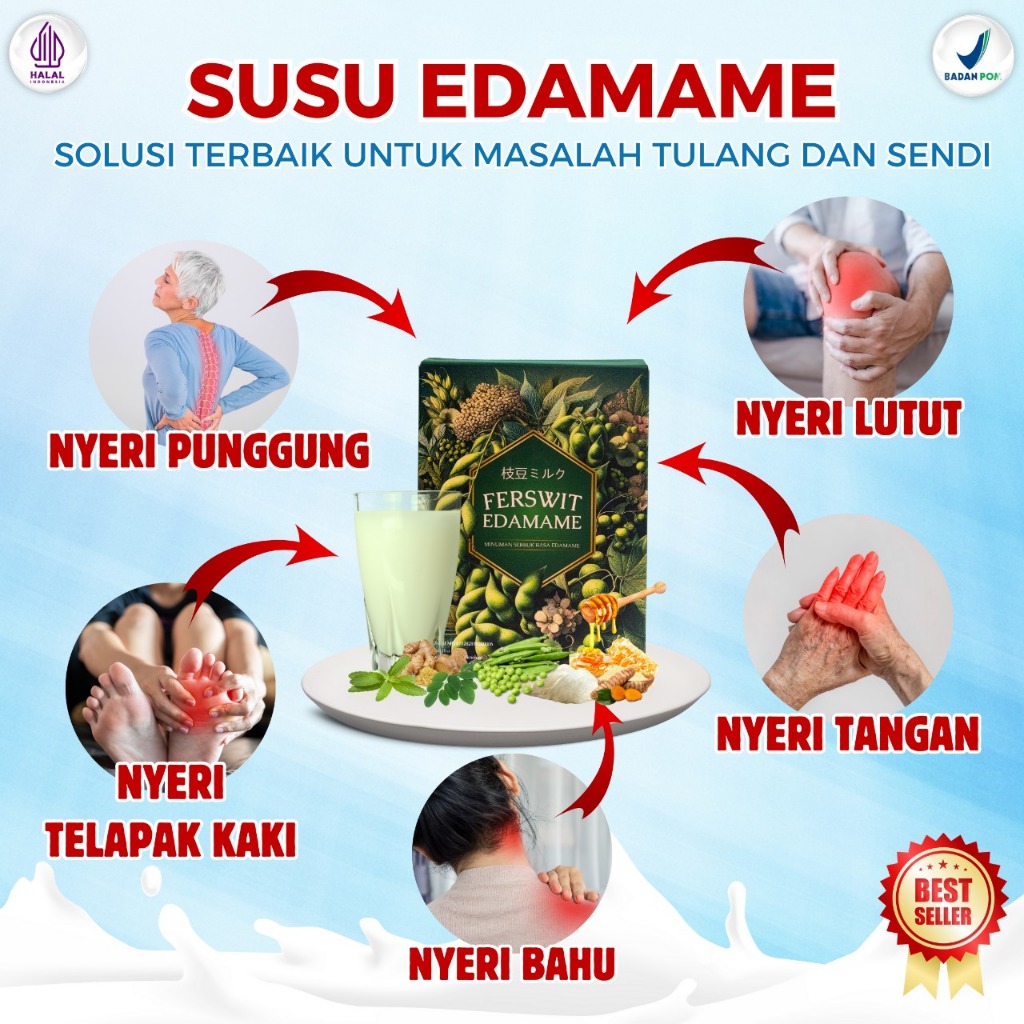 Jual Ferswit Susu Bubuk Edamame Jepang Asli - Khusus Sakit Tulang ...
