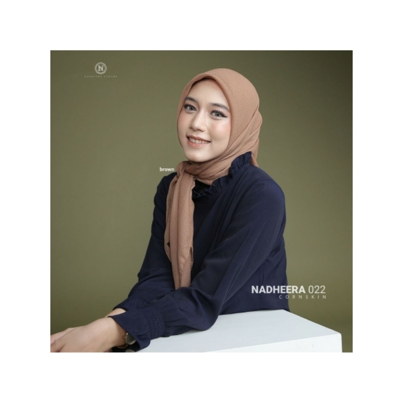 Jual NADHEERA 022 ORI BY NADHEERA LUXURY hujan segi empat | Shopee ...