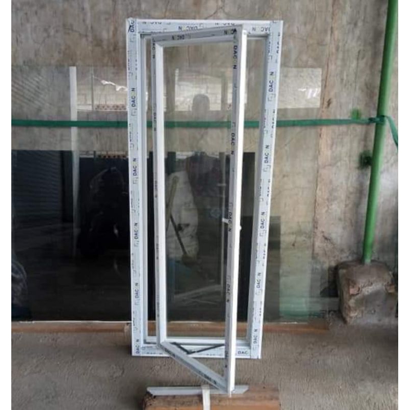 Jual jendela aluminium 100x40 cm 1 set tinggal pasang jendela bovenli ...