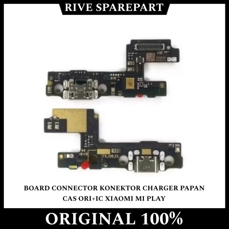 Jual FLEXIBLE BOARD CONNECTOR KONEKTOR CHARGER PAPAN CAS ORI+IC XIAOMI MI PLAY | Shopee Indonesia