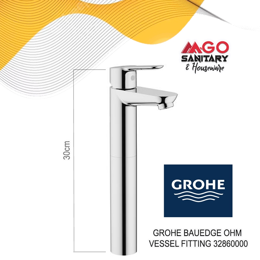 Jual GROHE BAUEDGE OHM VESSEL FITTING 32860000/GROHE KERAN WASTAFEL ...