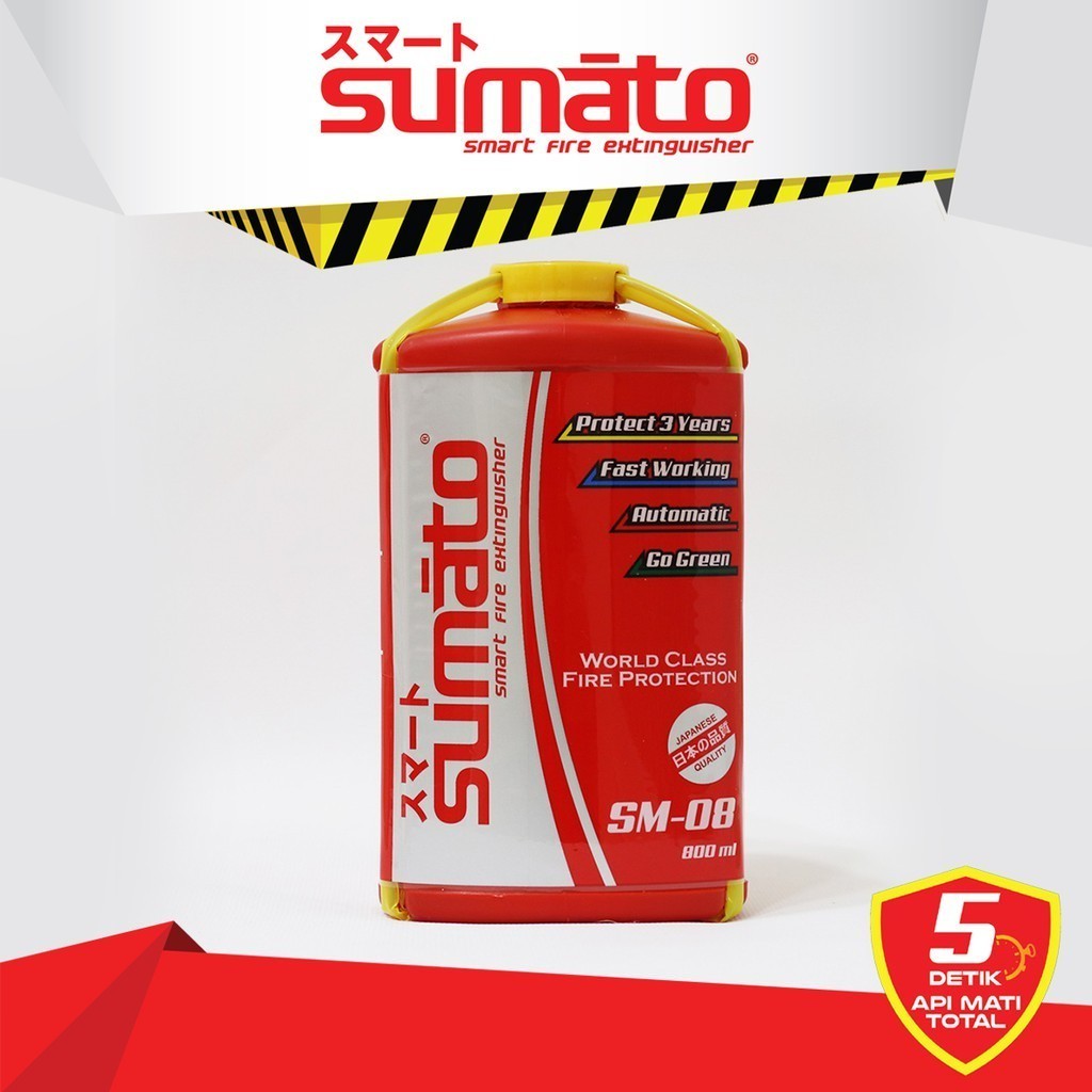 Jual SUMATO ALAT PEMADAM API OTOMATIS 800ML SM-08 | Shopee Indonesia