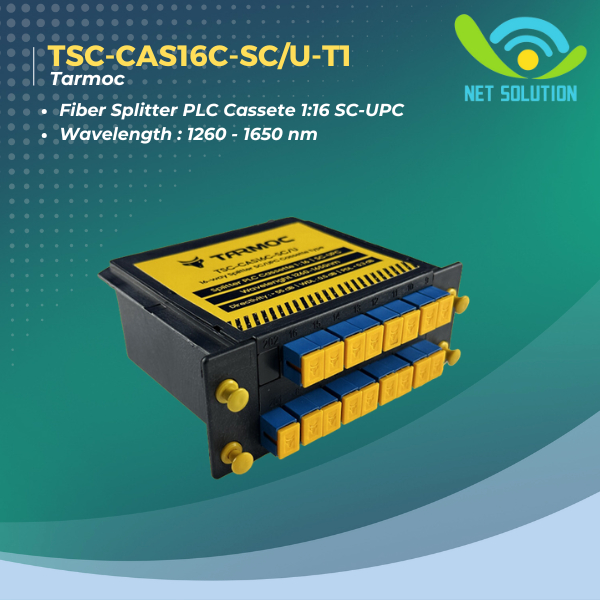 Jual Tarmoc Splitter FO 1:16 SC/UPC | Splitter 1:16 Box Cassette Fiber ...