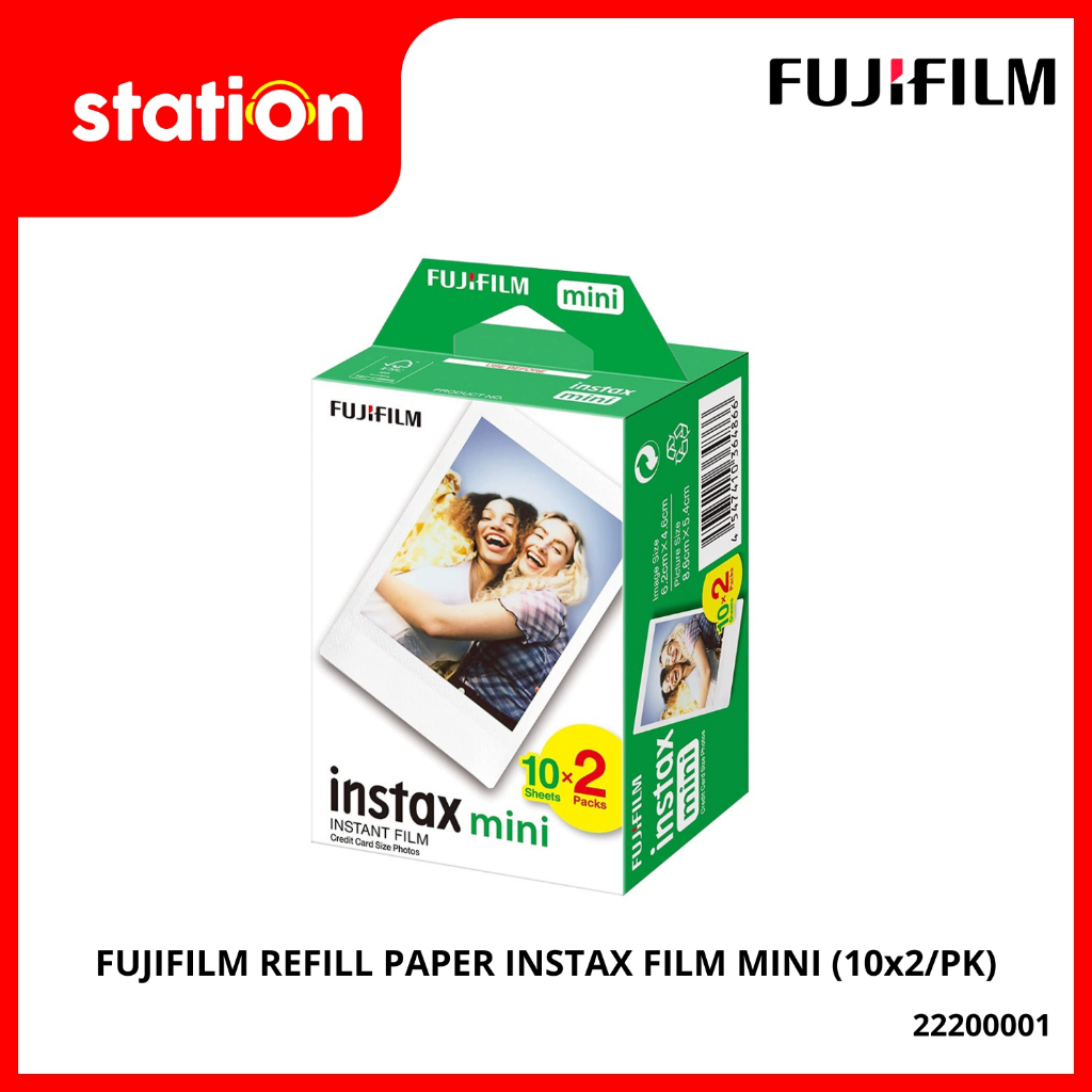 Jual FUJIFILM REFILL PAPER INSTAX FILM MINI (10x2/PK) | Shopee Indonesia