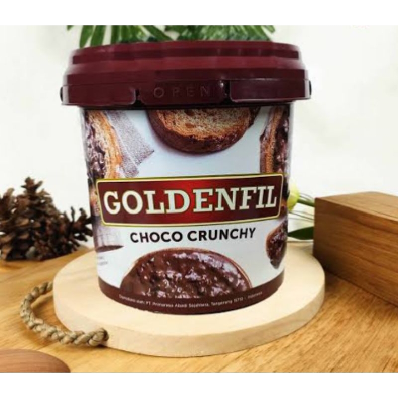 Jual Golden Fill Choco Crunchy 1 Kg | Shopee Indonesia
