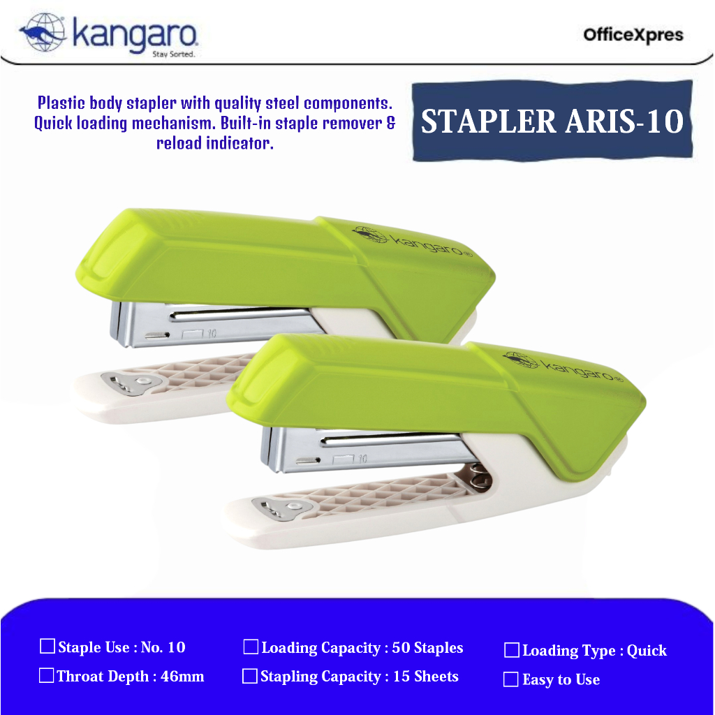 Jual Stapler ARIS 10 / Hekter ARIS 10 / Alat Stapler No.10 / Stapler ...