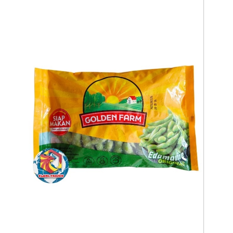 Jual Edamame Golden Farm Siap Makan 450gr Original | Shopee Indonesia