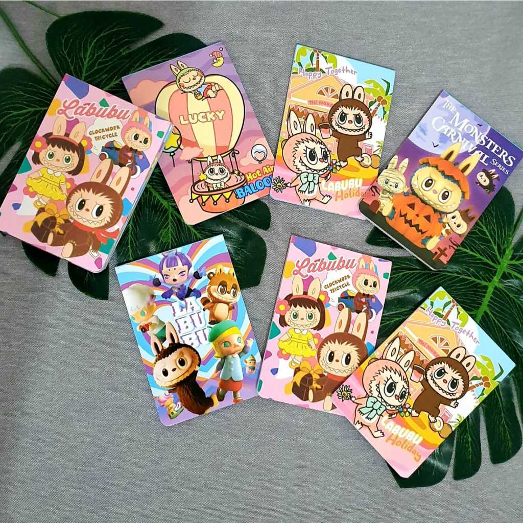 Jual Buku catatan bergaris notes kecil labubu series A7 | Shopee Indonesia