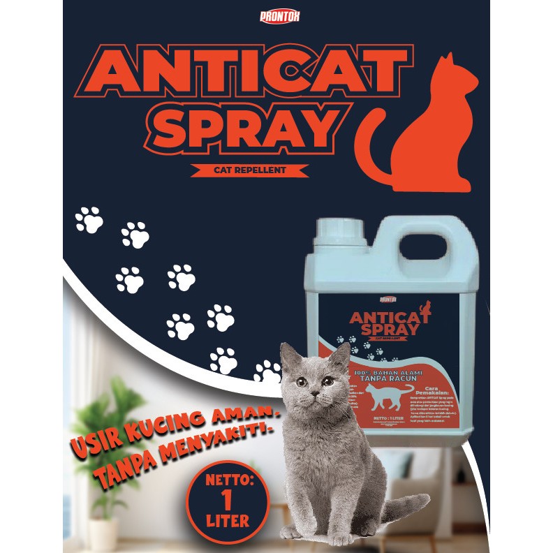Jual Cairan Pengusir Kucing Anti Cat Spray - Prontox 1 Liter / Parfum ...