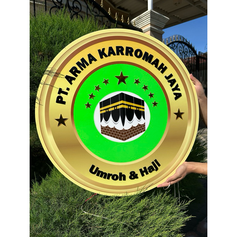 Jual PAPAN NAMA AKRILIK + STICKER TERMURAH KUALITAS PREMIUM || CUSTOM ...