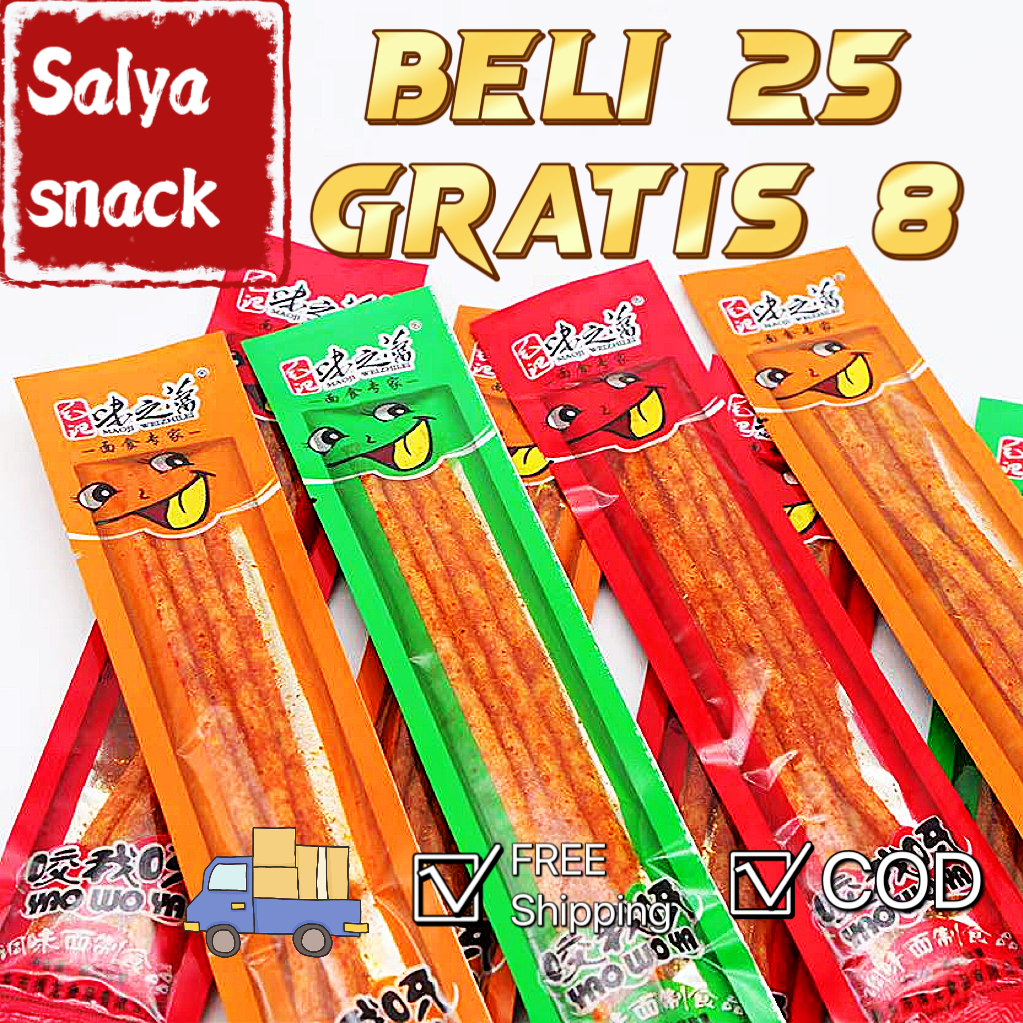 Jual Tendon Stick Cemilan Khas China HALAL Makanan Ringan impor Camilan ...