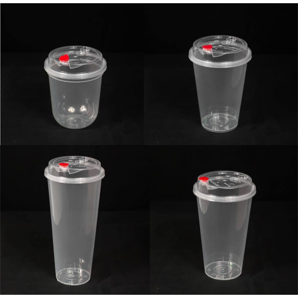 Jual Gelas Cup Injection 380ml | 500ml | 700ml Tempat Minuman Plastik ...