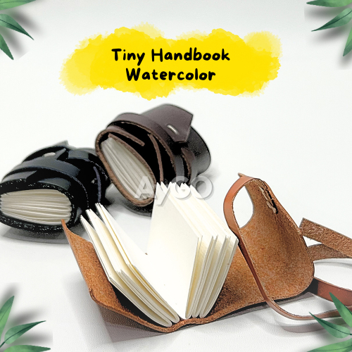Jual Tiny Mini Handbook WaterColor Travel Friendly | Shopee Indonesia