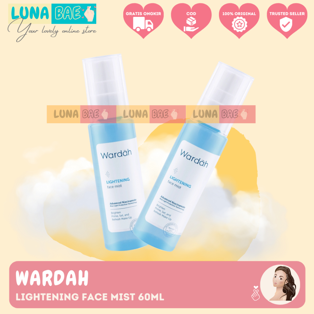 Jual Wardah Lightening Face Mist 60 ml - Face Mist 3-in-1 dengan ...