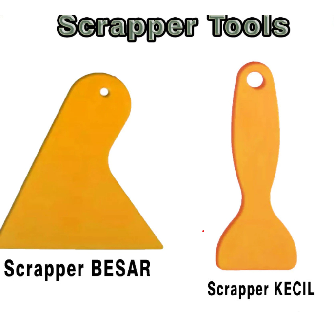 Jual SCRAPER KAPE ALAT BANTU PASANG KACA FILM NAT KERAMIK | Shopee ...