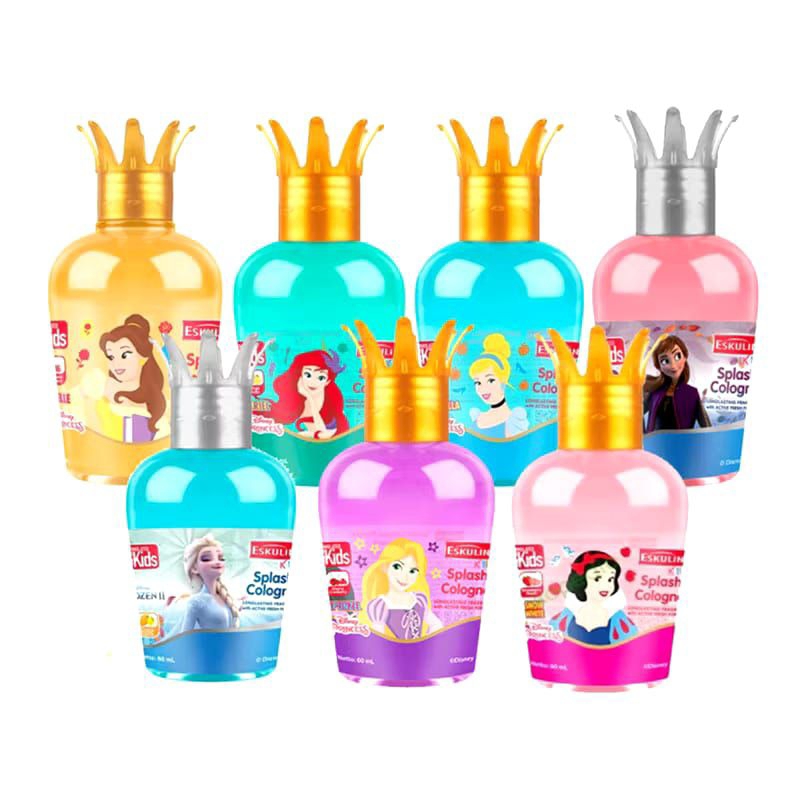 Jual ESKULIN Kids Splash Cologne Disney Princess 60ml | Shopee Indonesia