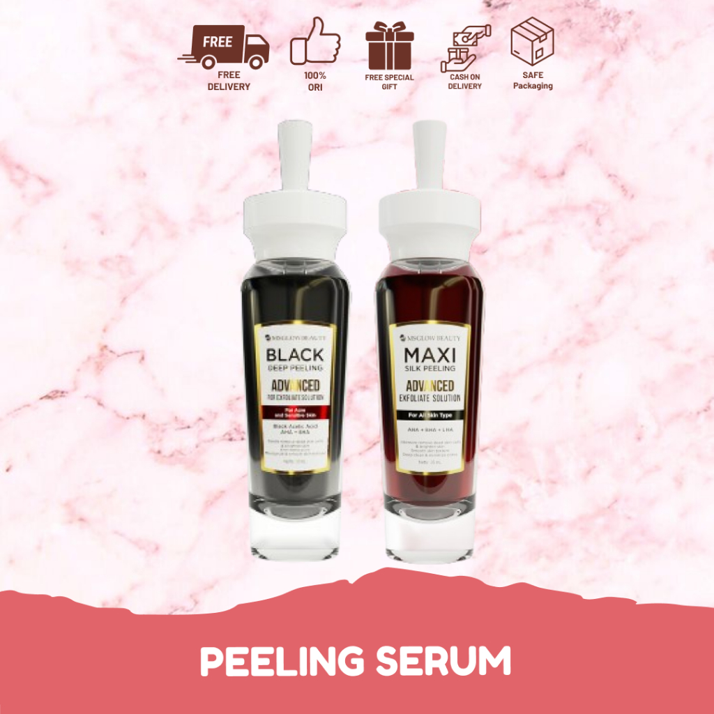 Jual MS GLOW SERUM PEELING - MS GLOW MAXI SILK PEELING SERUM | MS GLOW BLACK DEEP PEELING SERUM ...
