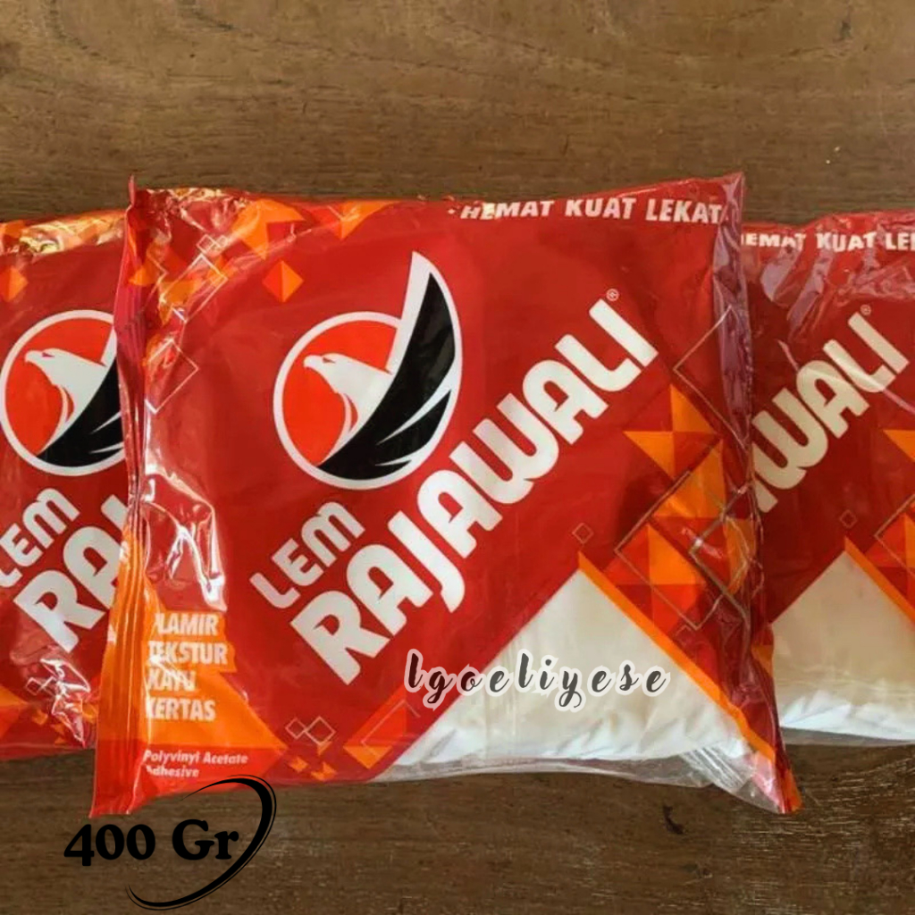 Jual Lem Rajawali Putih 400gr / lem PVAC / lem putih / lem kertas / lem ...