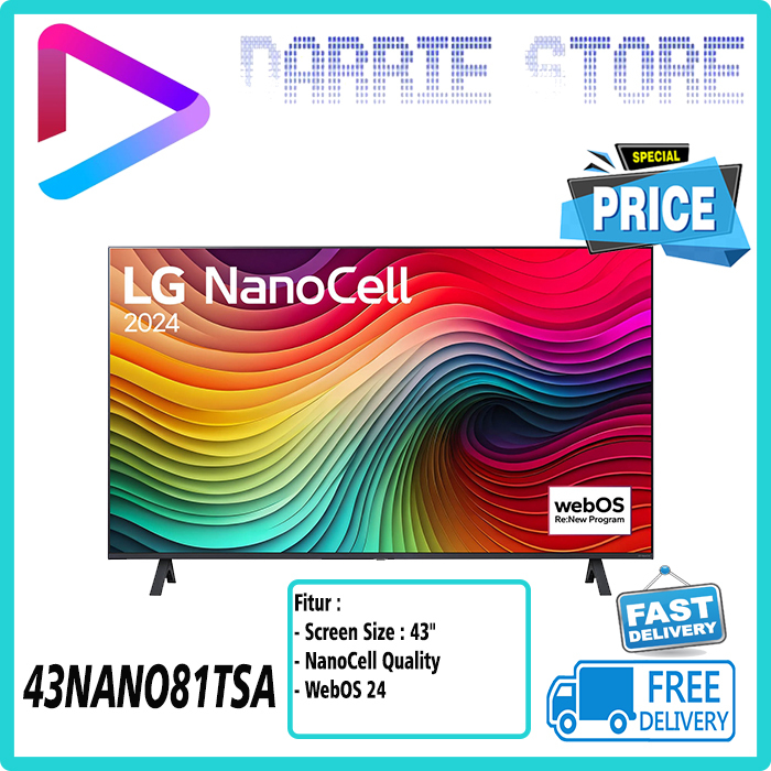 Jual LG LED 43 INCH NANO CELL SMART TV 4K 43NANO81TSA 43NANO81 43NANO ...